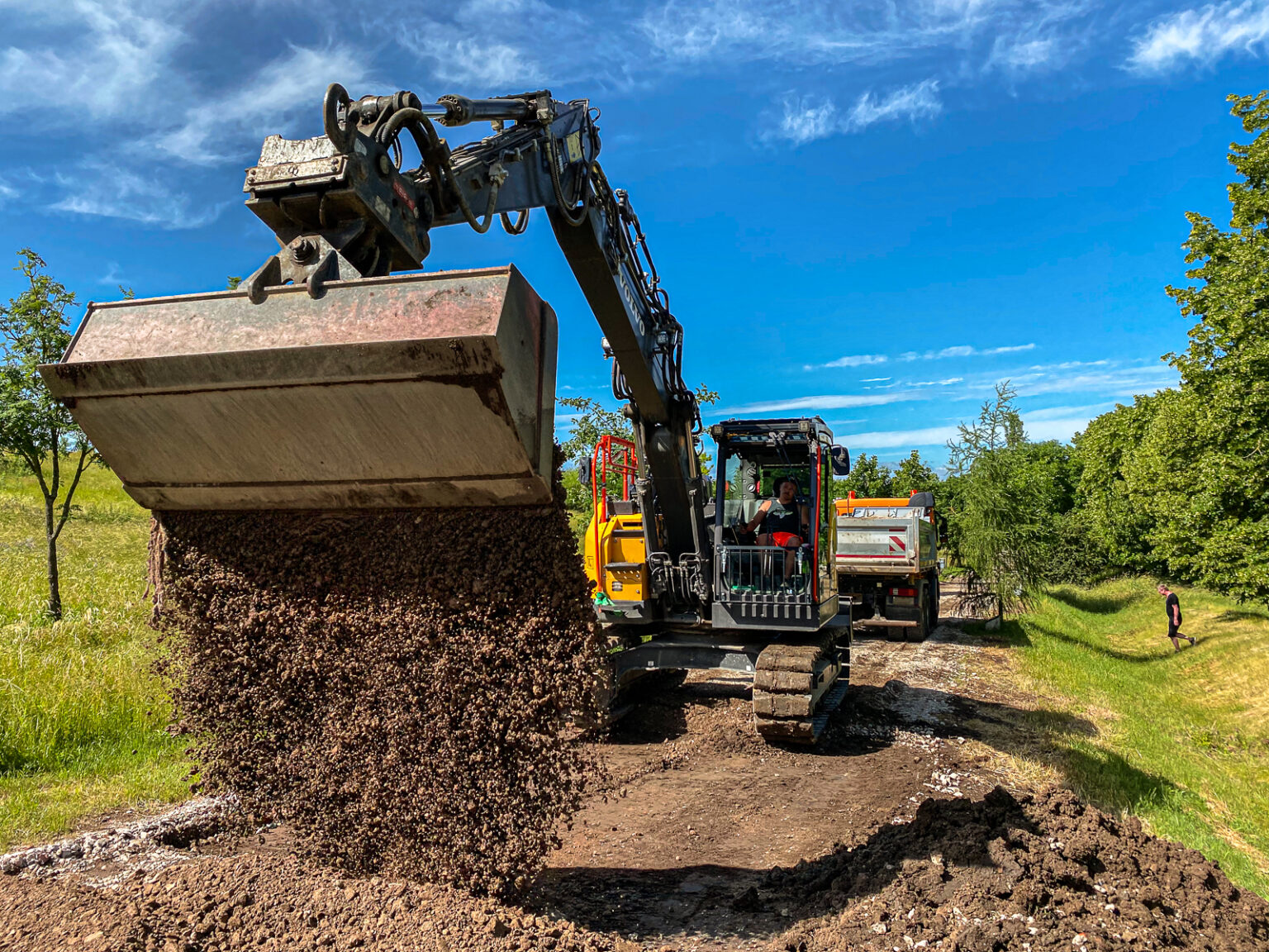 Leistungen - David Friedrich Fuhr- und Baggerbetrieb